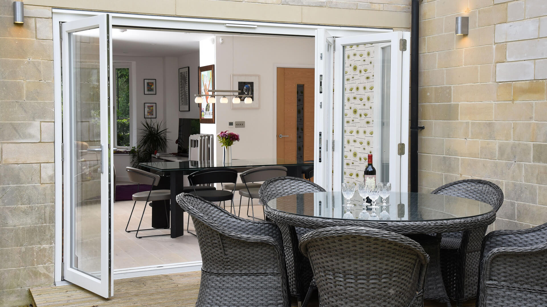 Timber Bi-Folding Doors Sussex & Kent | Timber Sliding Bi-Fold Doors ...