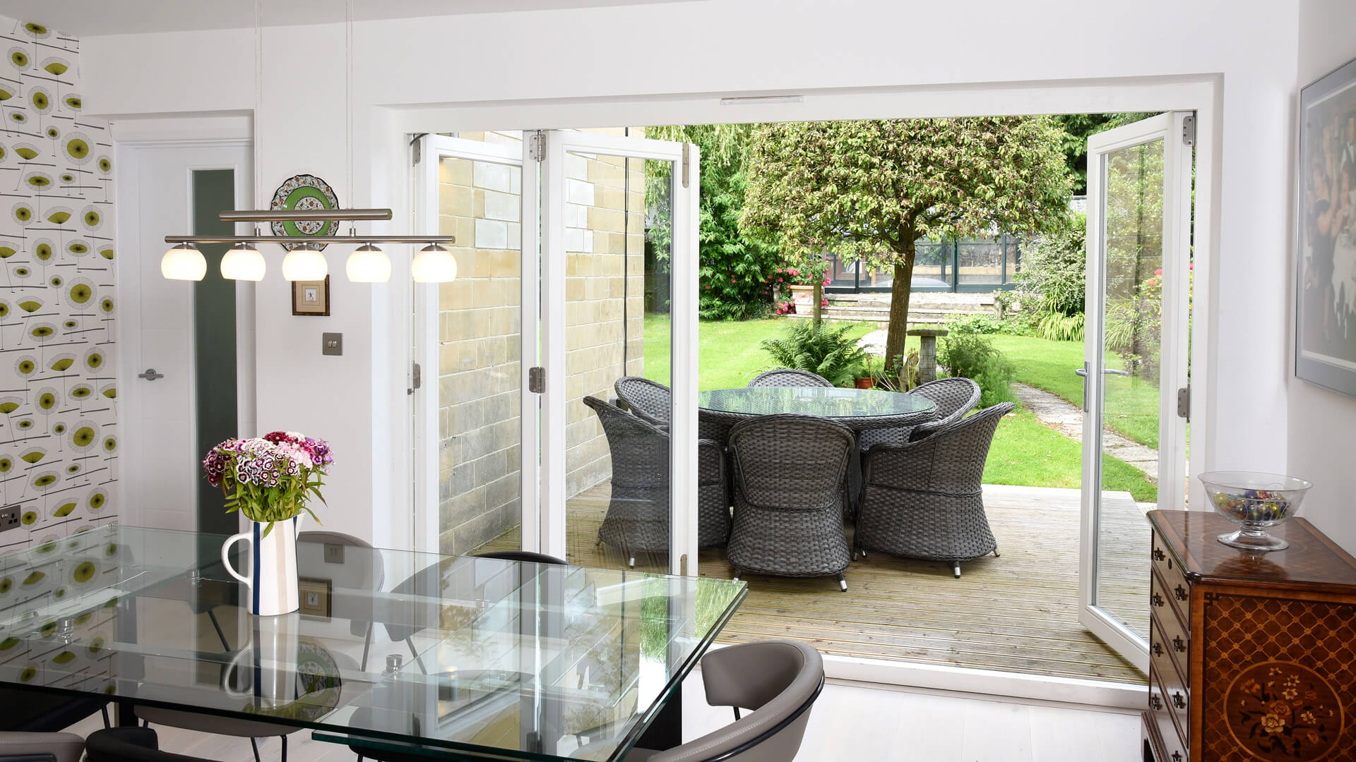 Timber Bi-Folding Doors Sussex & Kent | Timber Sliding Bi-Fold Doors ...
